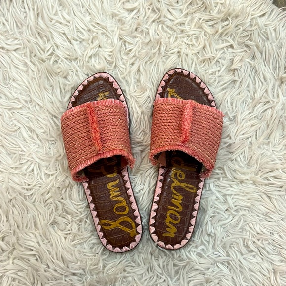 Sam Edelman | Shoes | Sam Edelman Raffia Sandals | Poshmark